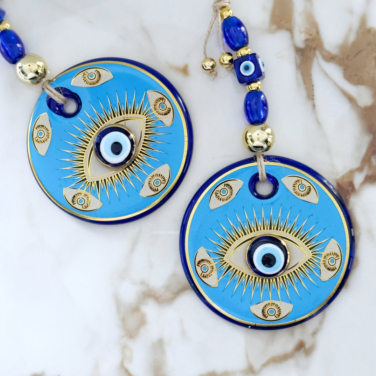 Greek Evil Eye Wall Hanging, House Protection, New Home Gift Idea ...