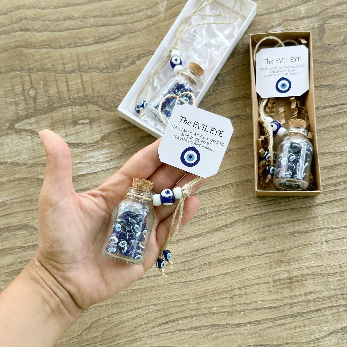 Evil Eye Gift Box, Christmas Gift Box for Women & Men, Mini Evil Eye B ...